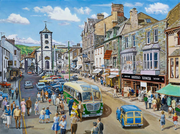 Keswick Wall Mural by Trevor Mitchell | Wallsauce US