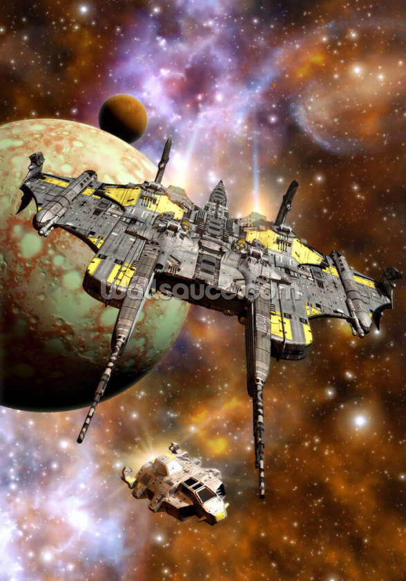 Outer Space Pirate Ship