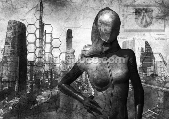 Cyber Queen Wallpaper | Wallsauce CA