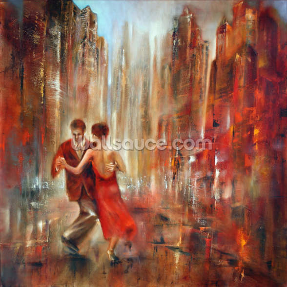 Tango Wall Mural | Wallsauce US