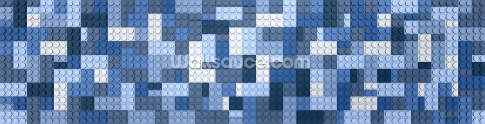 Blue Toy Bricks Wallpaper | Wallsauce AU