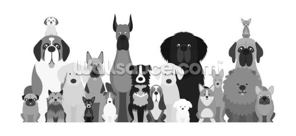 Dog Clan Wallpaper | Wallsauce US