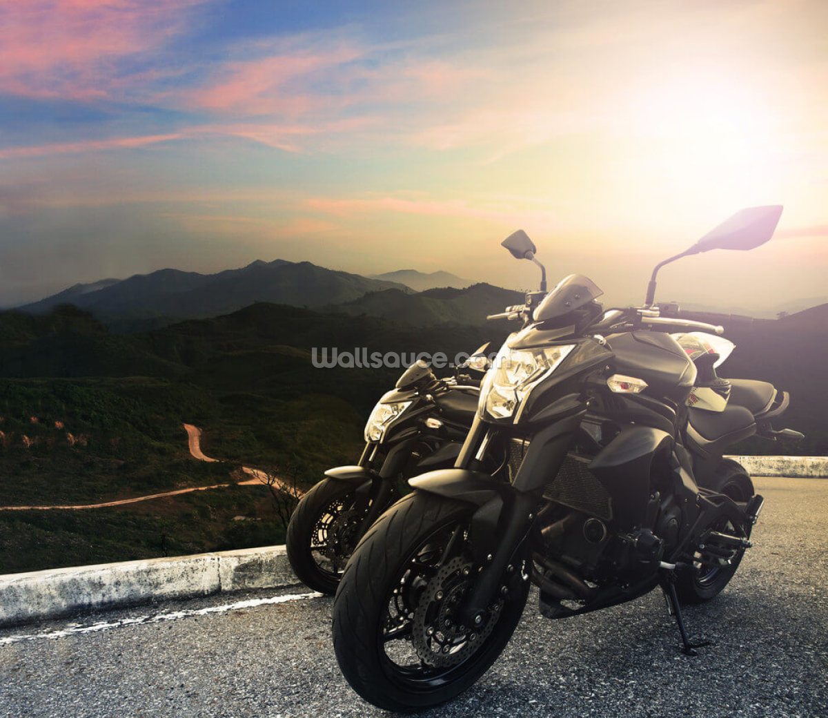Motorbike Vista Wallpaper | Wallsauce US