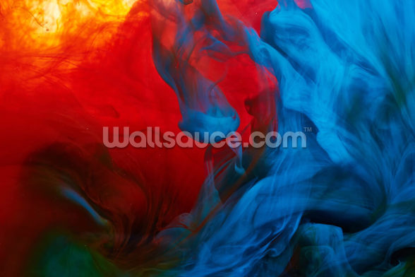 Abstract Paint Splash Wallpaper | Wallsauce UK