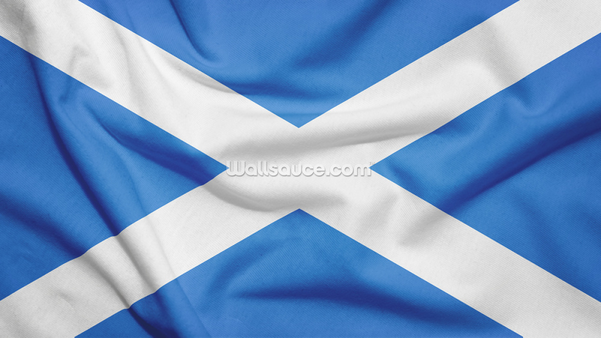 Scotland Flag Wallpaper | Wallsauce EU