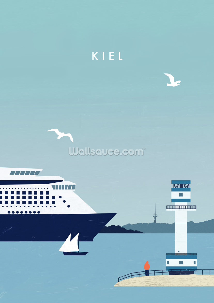 Travel Posters by Katinka Reinke | Wallsauce UK