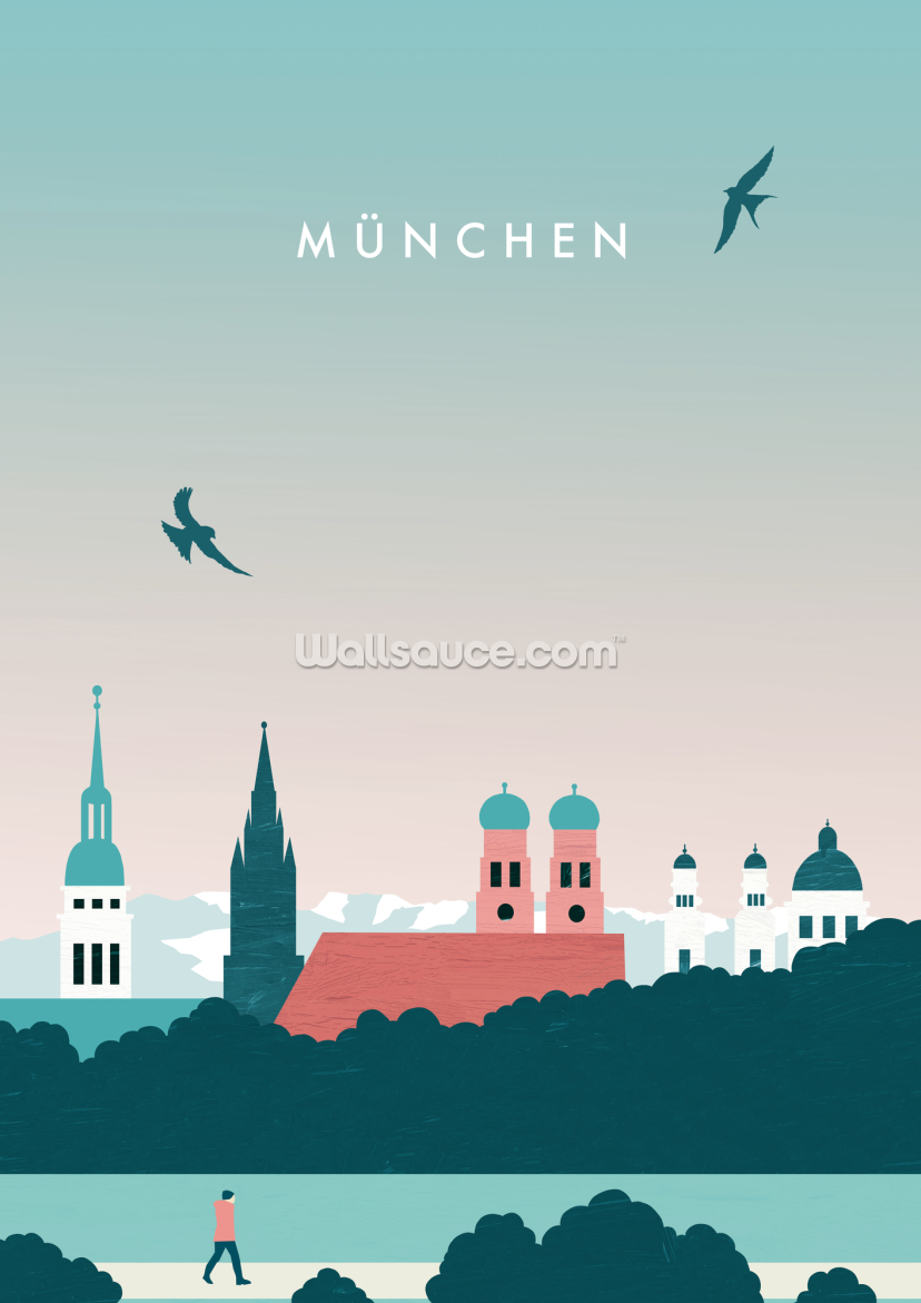 Travel Posters by Katinka Reinke | Wallsauce UK