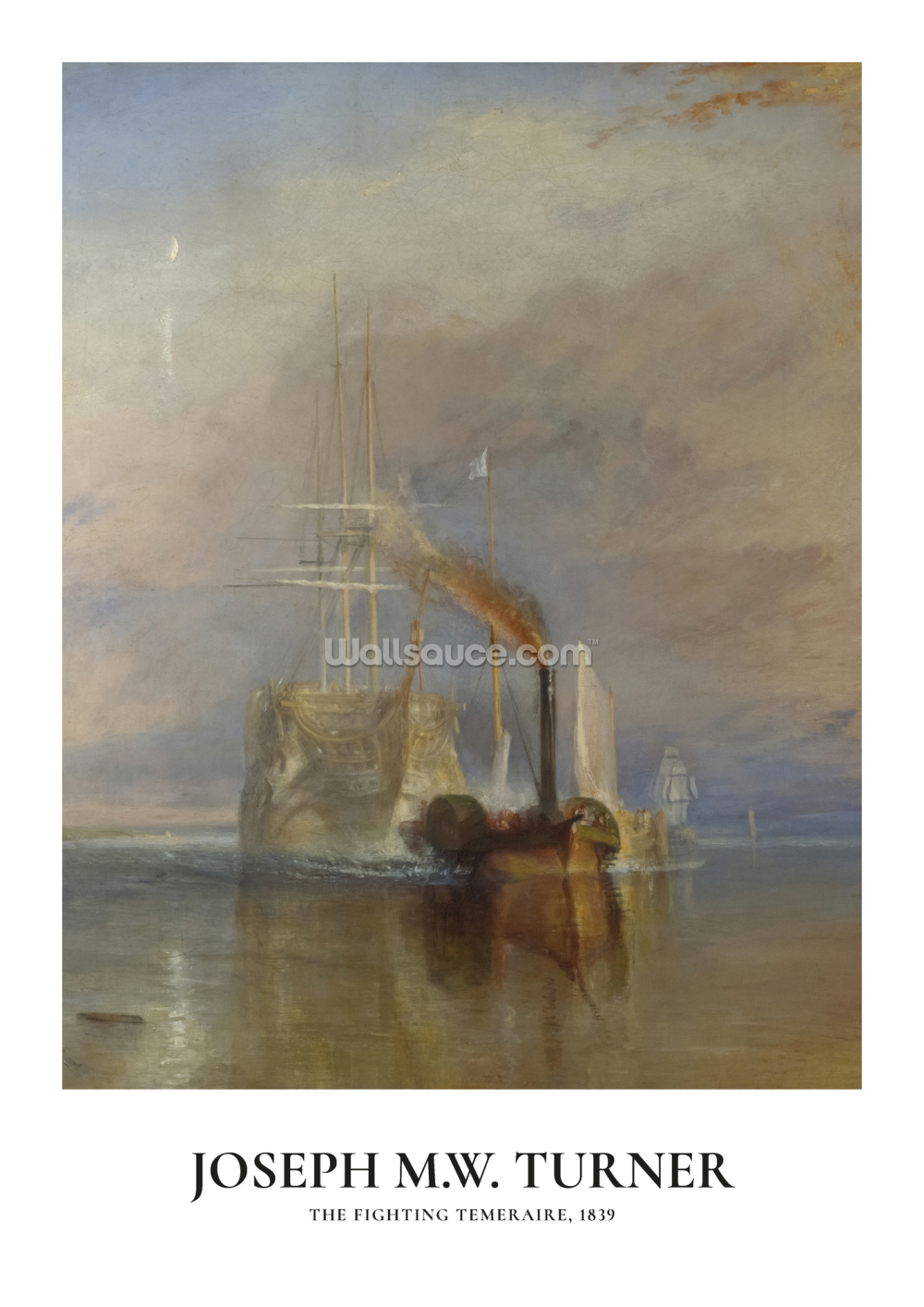 The Fighting Temeraire Poster | Wallsauce UK