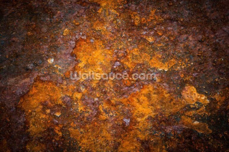 Papier peint effet métal et rouille | Wallsauce FR