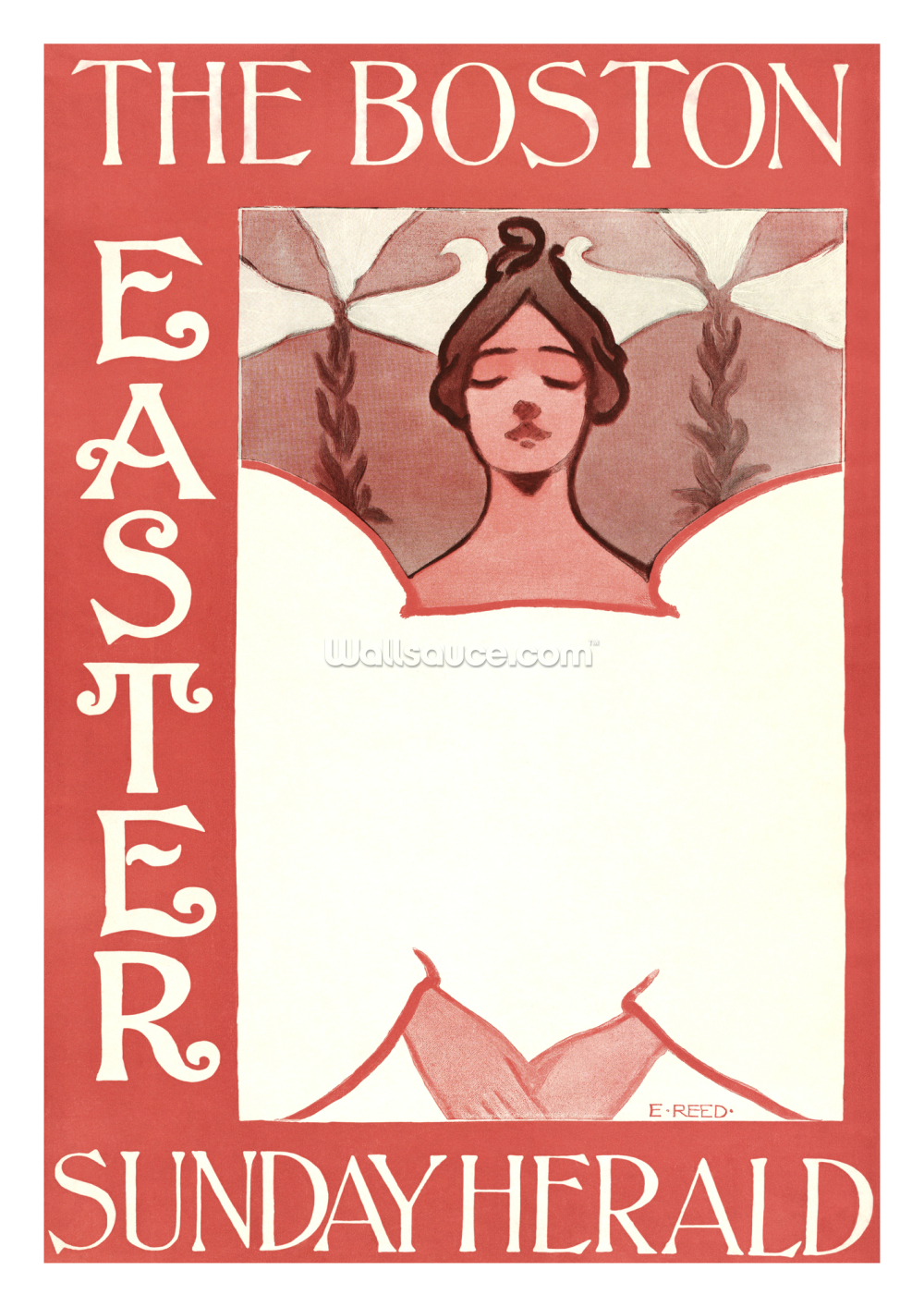 The Boston Easter Sunday Herald 1890–1900 Prints & Poster | Wallsauce UK
