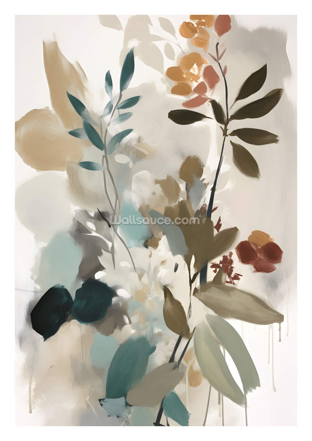 Abstract Botanical II Prints & Poster | Wallsauce UK