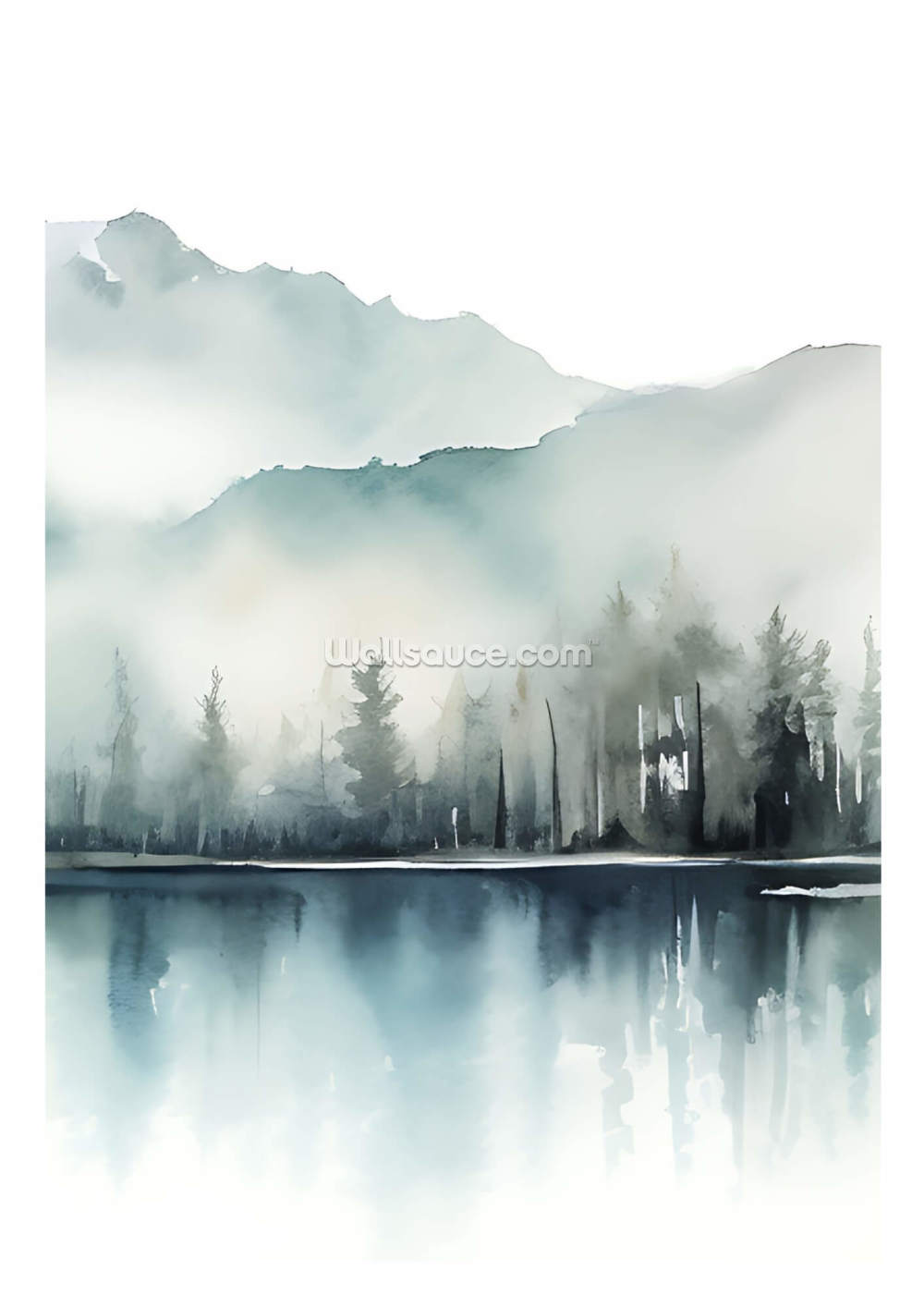 Misty Waters Prints & Poster | Wallsauce UK