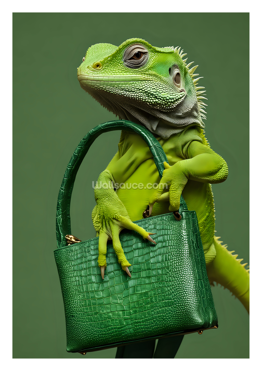 Lesley The Lizard Prints & Poster | Wallsauce UK