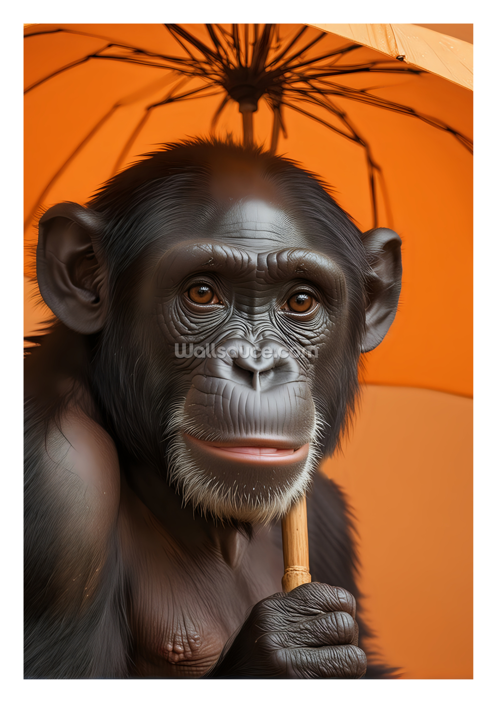 Philip The Chimp Prints & Poster | Wallsauce UK