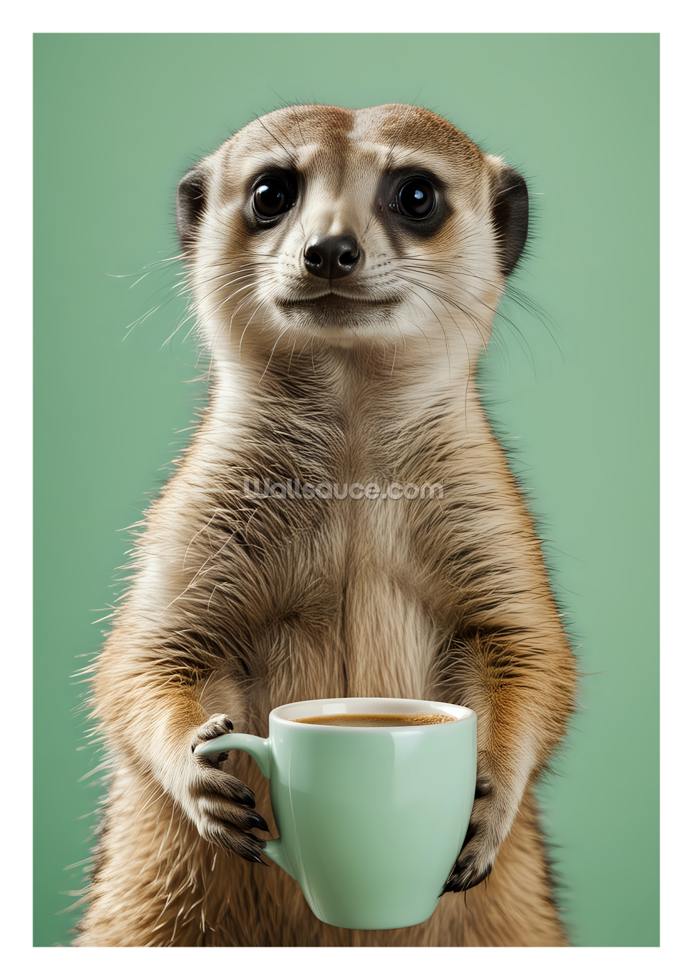 Sadie The Meercat Prints & Poster | Wallsauce UK