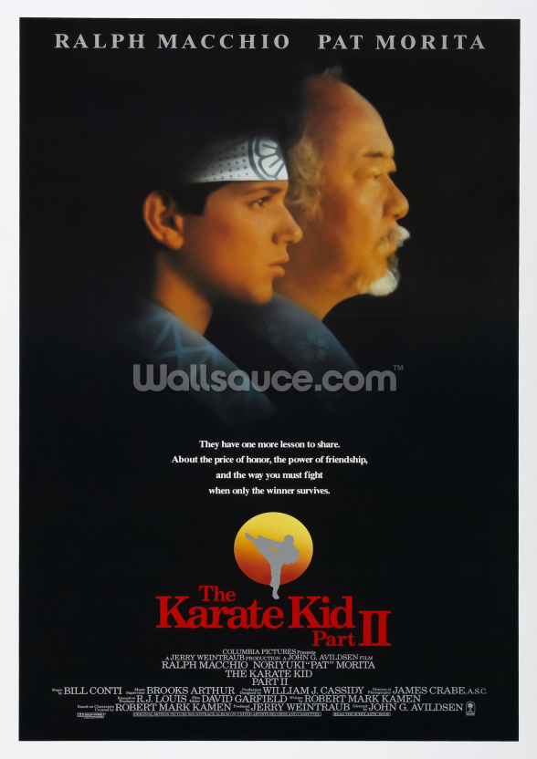 Movie Posters The Karate The Karate Kid Part 2 Movie Poster Ralph