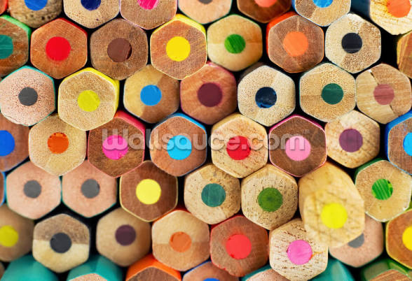 Pencil Pattern Wallpaper | Wallsauce US