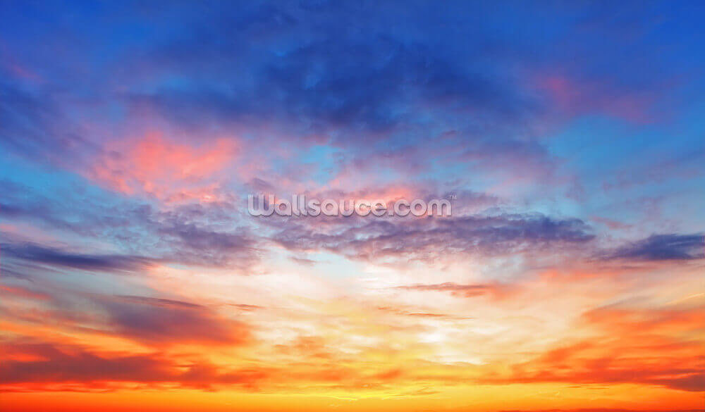 Burning Sunset Wallpaper | Wallsauce ES