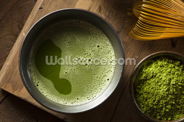 Matcha Tea Wallpaper | Wallsauce US