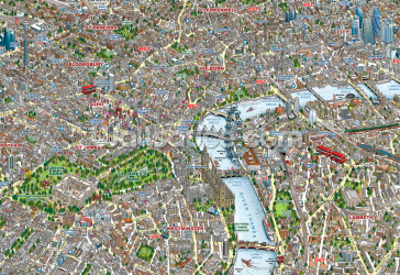 London Wallpaper & Wall Murals | Wallsauce UK