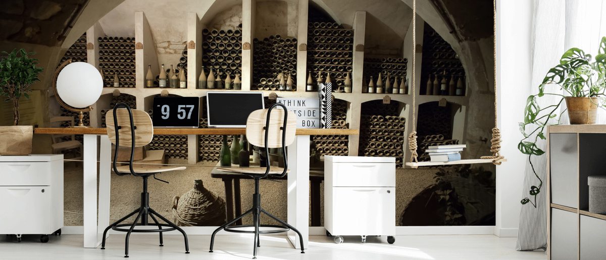 Papel pintado Grand Wine Cellar | Wallsauce ES