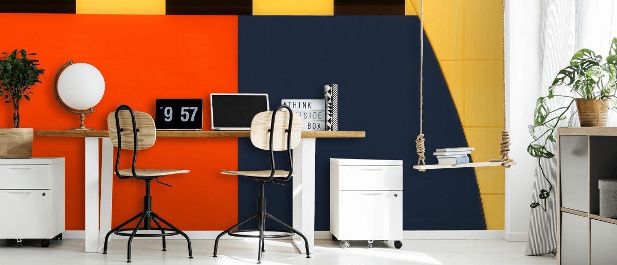 Test Screen Wall Mural | Wallsauce EU