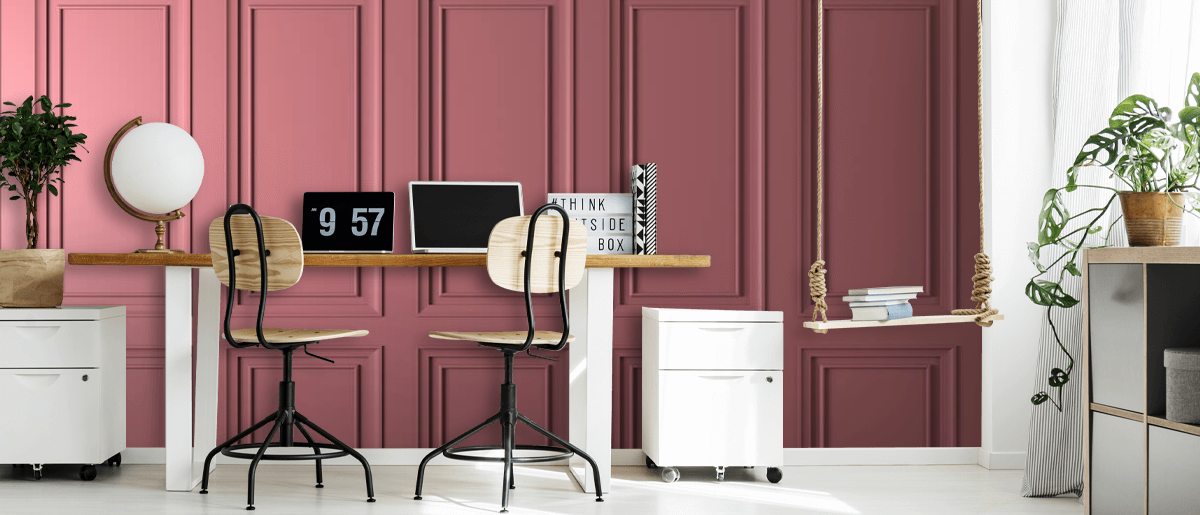 Pink Panels Wallpaper | Wallsauce AU