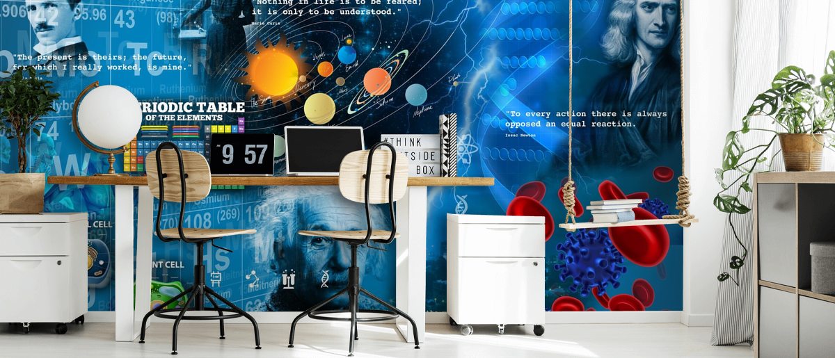 Amazing Science Wallpaper Mural | Wallsauce UK