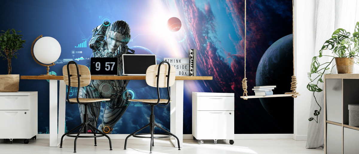 Cyber Run Wallpaper | Wallsauce US