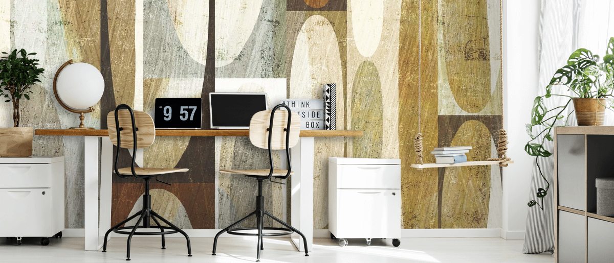 Mod Pods Wall Mural | Wallsauce UK