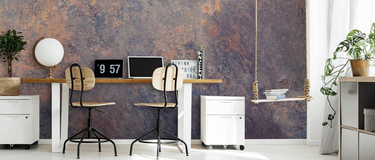 Purple Corrosion Wallpaper Mural | Wallsauce NZ