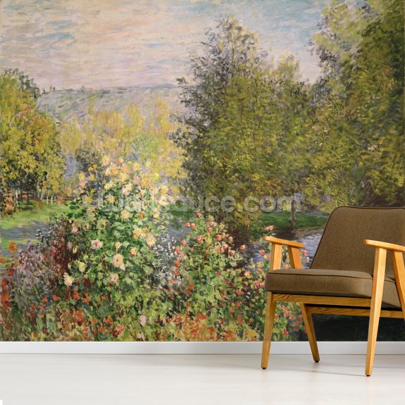 Jardim de Monet no Montgeron Mural | Wallsauce PT