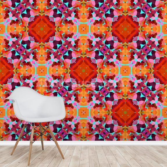 Folky Wall Mural | Wallsauce FR