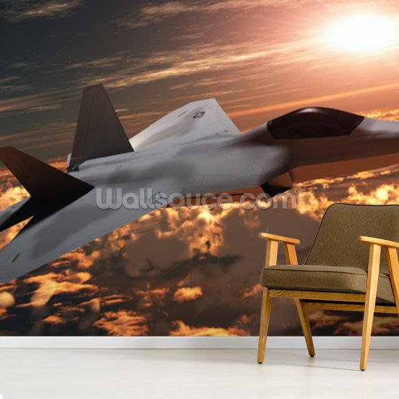 F-22 Fighter Jet Wallpaper | Wallsauce US