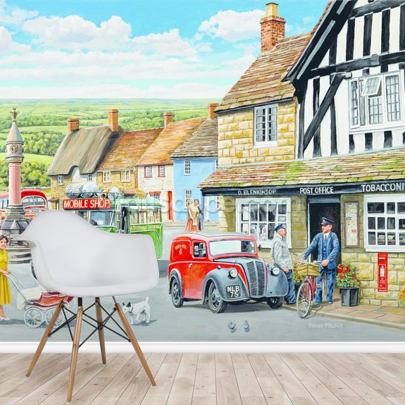 The Post Office Wall Mural | Wallsauce UK
