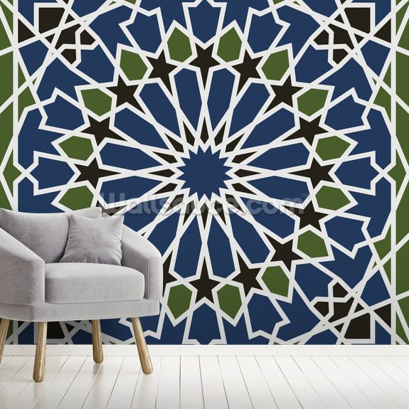 Arabesque seamless pattern Wallpaper Mural | Wallsauce UK