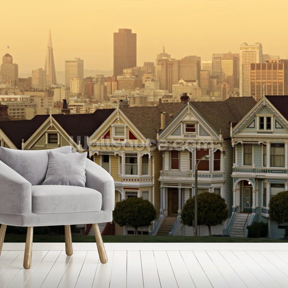 Victorian Row Wallpaper | Wallsauce UK