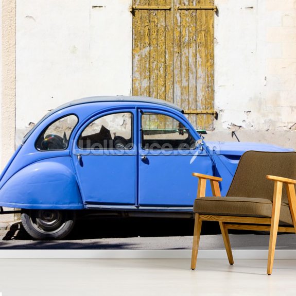 Citroën 2CV Wall Mural | Wallsauce UK