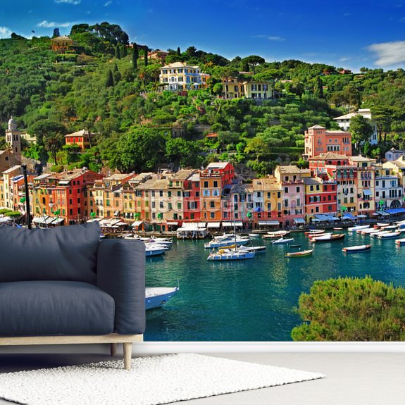 Portofino Wallpaper | Wallsauce US