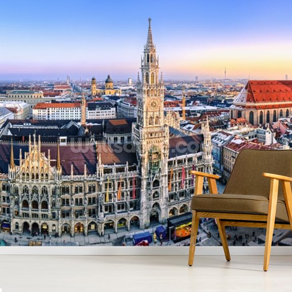 Historic Munich Wallpaper | Wallsauce US