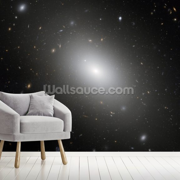 Elliptisk galax NGC 1132 - Hubble Bakgrund | Wallsauce SE