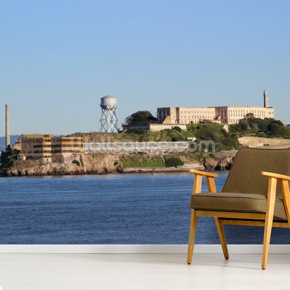 Alcatraz Island Wallpaper Mural | Wallsauce UK