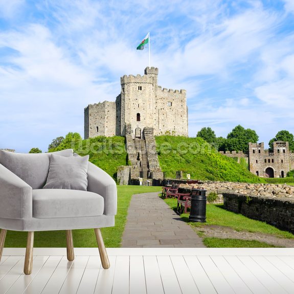 Carta da parati Cardiff Castle | Wallsauce IT