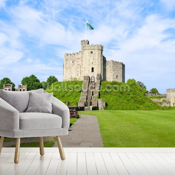 Cardiff Castle Wallpaper | Wallsauce UK