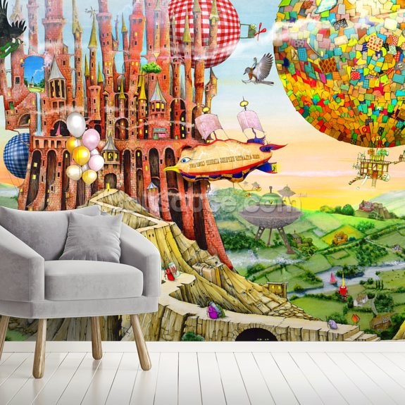 Flying Home Wall Mural | Wallsauce US