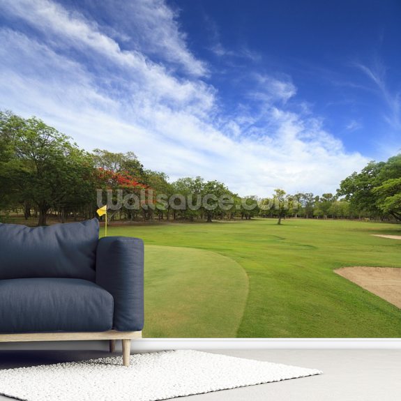 Golf Course Wall Mural | Wallsauce US