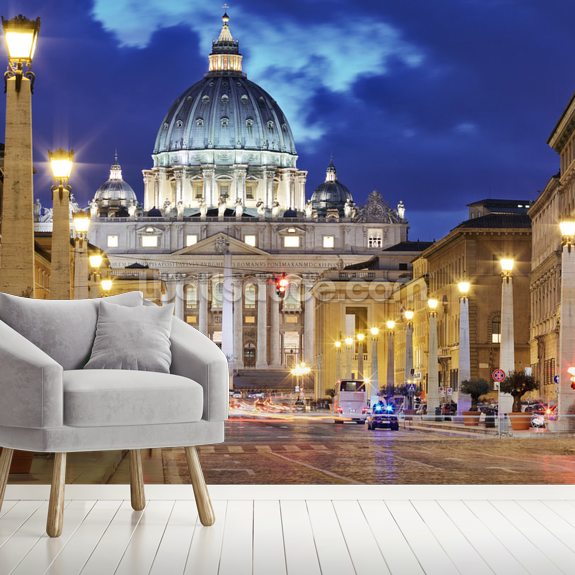 Mural de pared Roma de San Pedro | Wallsauce ES