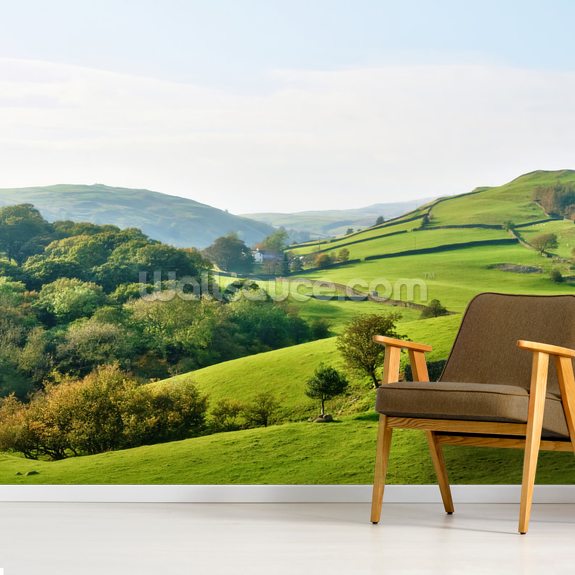Hills and Valleys Wall Mural | Wallsauce UK
