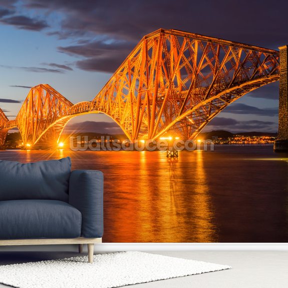 The Forth Bridge Wallpaper Mural | Wallsauce UK