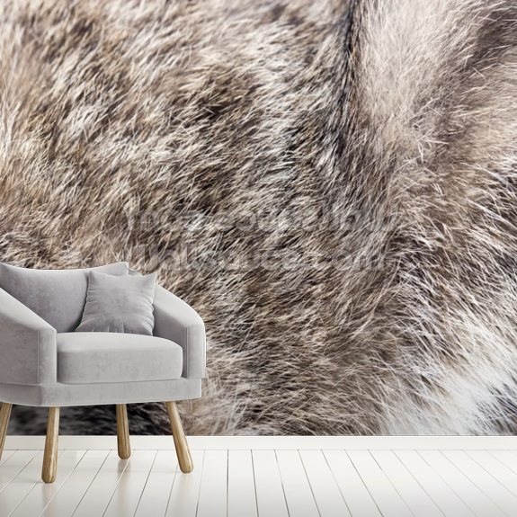 Wild Cat Fur Wallpaper Mural | Wallsauce UK